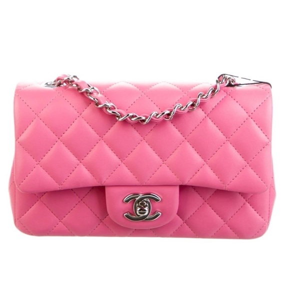 CHANEL | Bags | Sold Chanel 29 Classic Rectangular Mini Flap Bag Pink ...